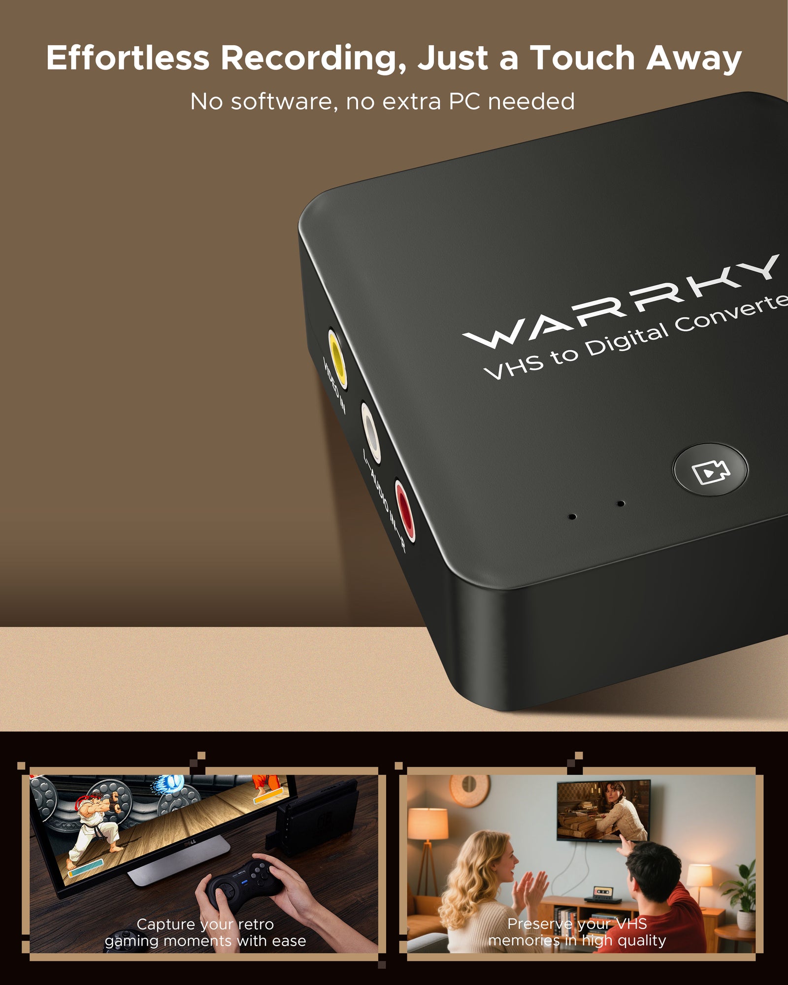 VHS to Digital Converter Capture Card